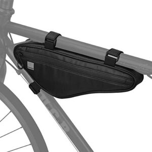 bike storage frame bag 121469 bicycle top tube triangle bag water resistant cycling pack bike pouch storage bag (122057)