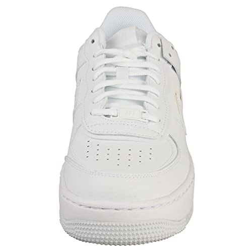 NIKE Women's Basketball Shoe, White, 10