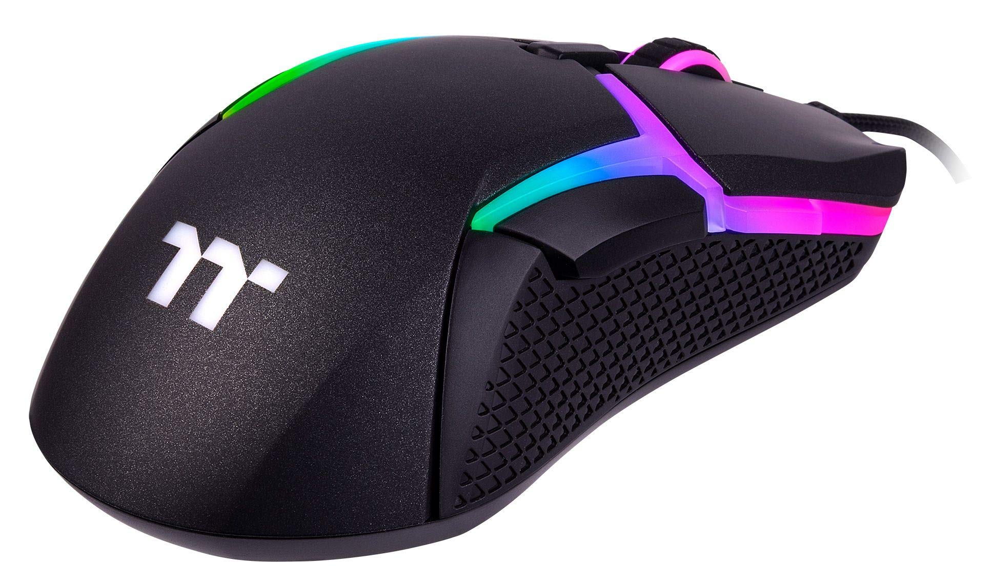 Thermaltake Level 20 RGB Gaming Mouse (GMO-LVT-WDOOBK-01), Black