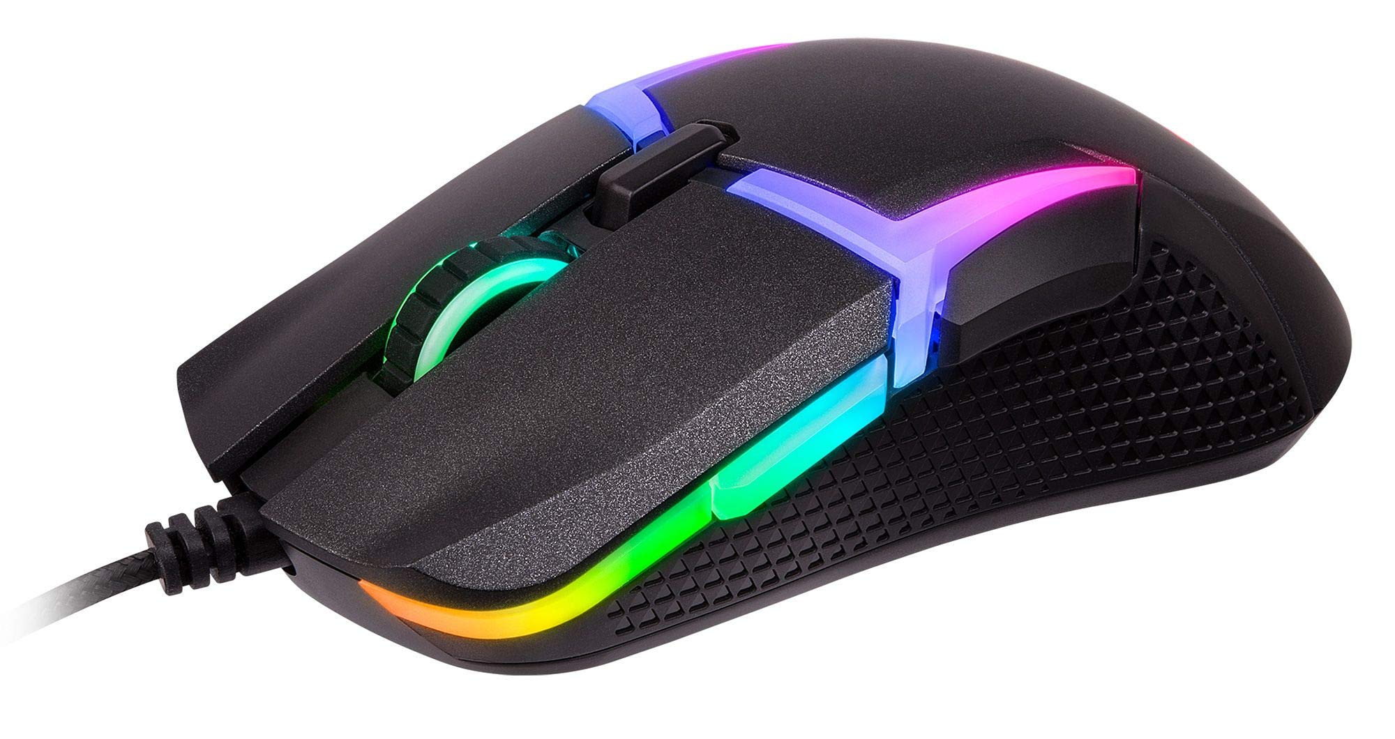 Thermaltake Level 20 RGB Gaming Mouse (GMO-LVT-WDOOBK-01), Black