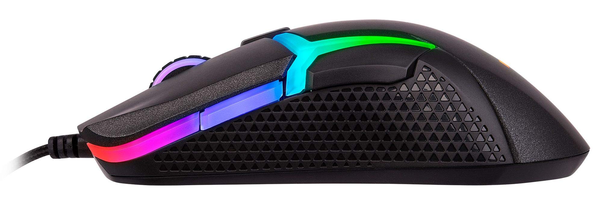 Thermaltake Level 20 RGB Gaming Mouse (GMO-LVT-WDOOBK-01), Black