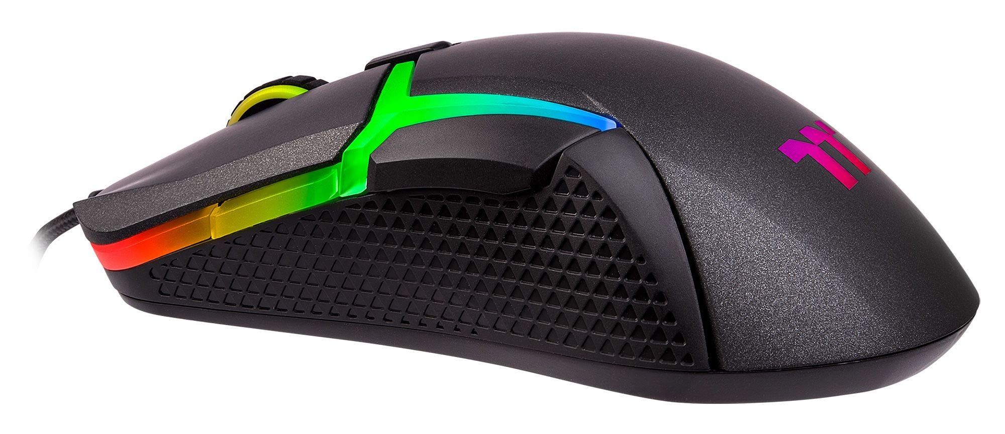 Thermaltake Level 20 RGB Gaming Mouse (GMO-LVT-WDOOBK-01), Black