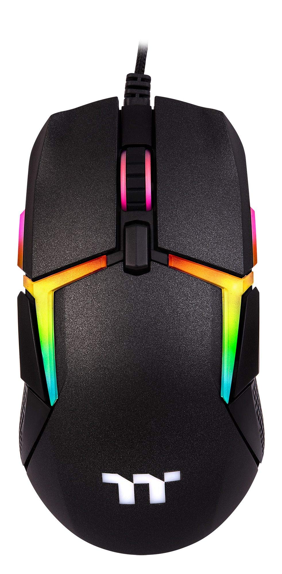 Thermaltake Level 20 RGB Gaming Mouse (GMO-LVT-WDOOBK-01), Black