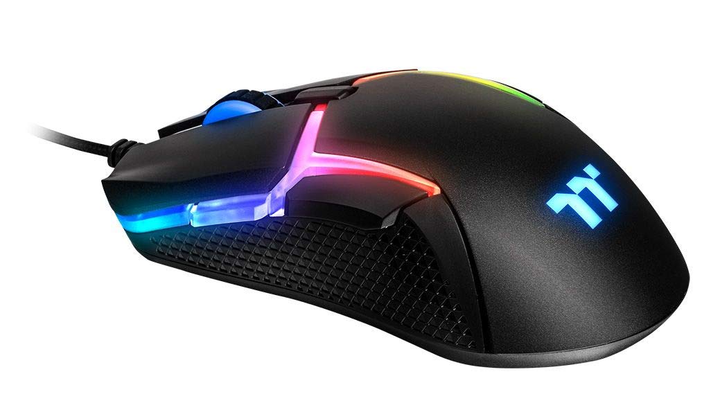 Thermaltake Level 20 RGB Gaming Mouse (GMO-LVT-WDOOBK-01), Black