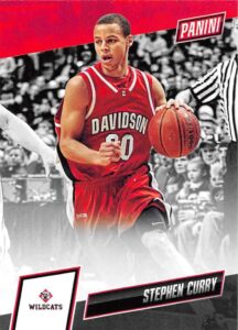 2019 panini national convention silver pack set college multisport #sc stephen curry davidson wildcats official sports trading card from panini america