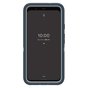 OtterBox Defender Series SCREENLESS Case Case for Google Pixel 4 XL - Gone Fishin (Wet Weather/Majolica Blue)