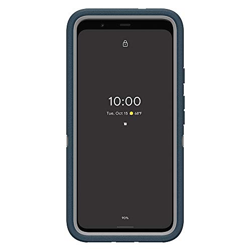 OtterBox Defender Series SCREENLESS Case Case for Google Pixel 4 XL - Gone Fishin (Wet Weather/Majolica Blue)