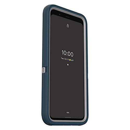 OtterBox Defender Series SCREENLESS Case Case for Google Pixel 4 XL - Gone Fishin (Wet Weather/Majolica Blue)