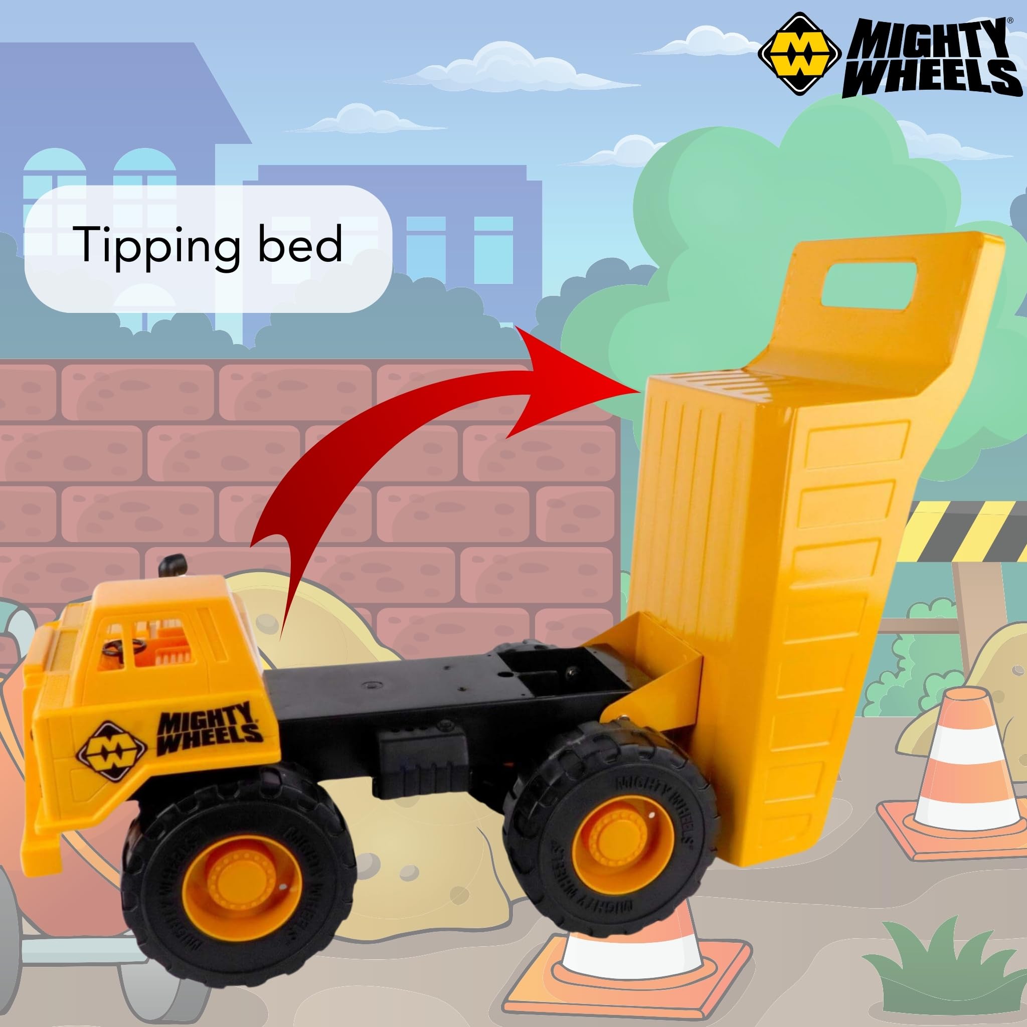 Mighty Wheels 16" Dump Truck