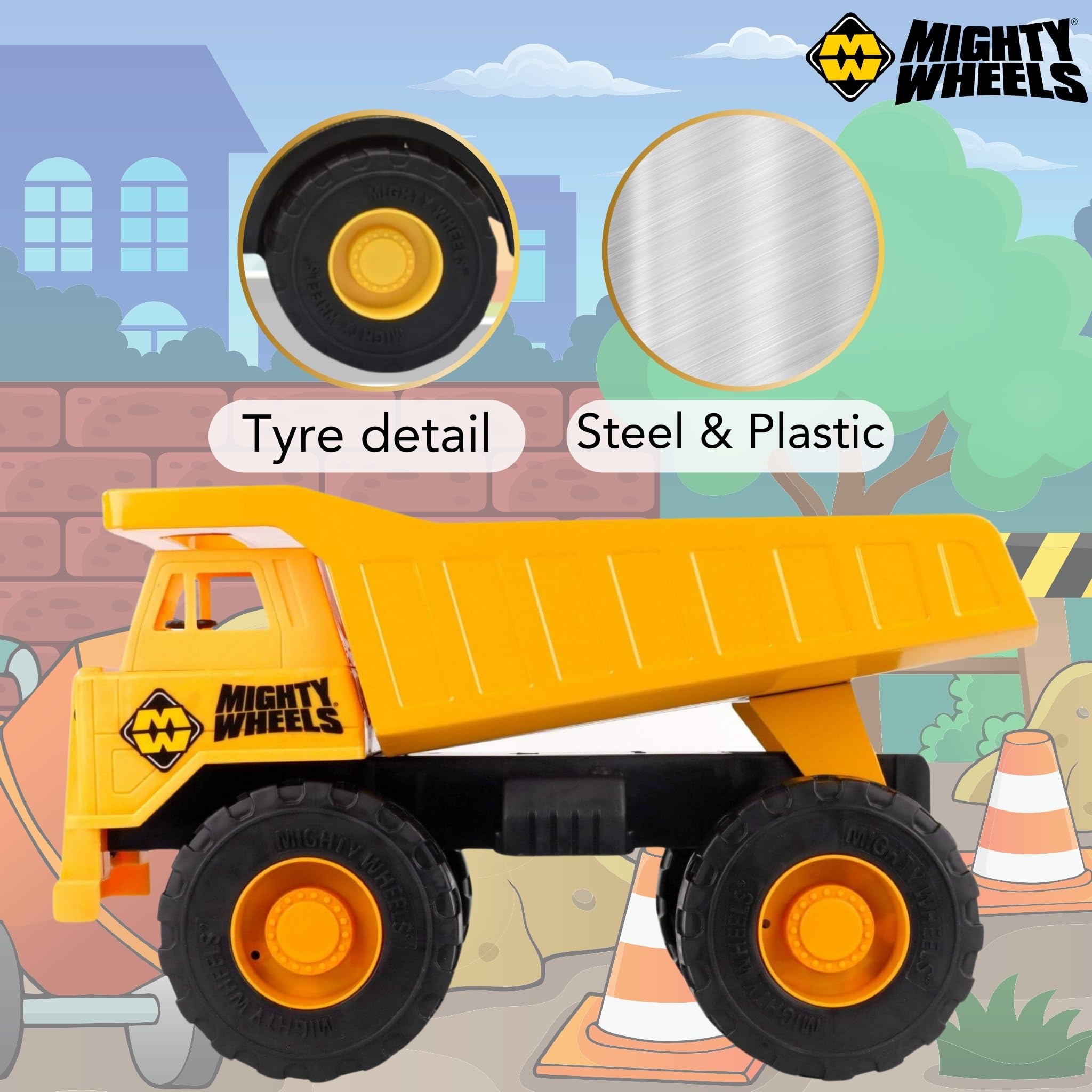 Mighty Wheels 16" Dump Truck