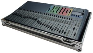 harmony audio hcsiex 3 flight transport road case compatible with soundcraft si expression 3 mixer