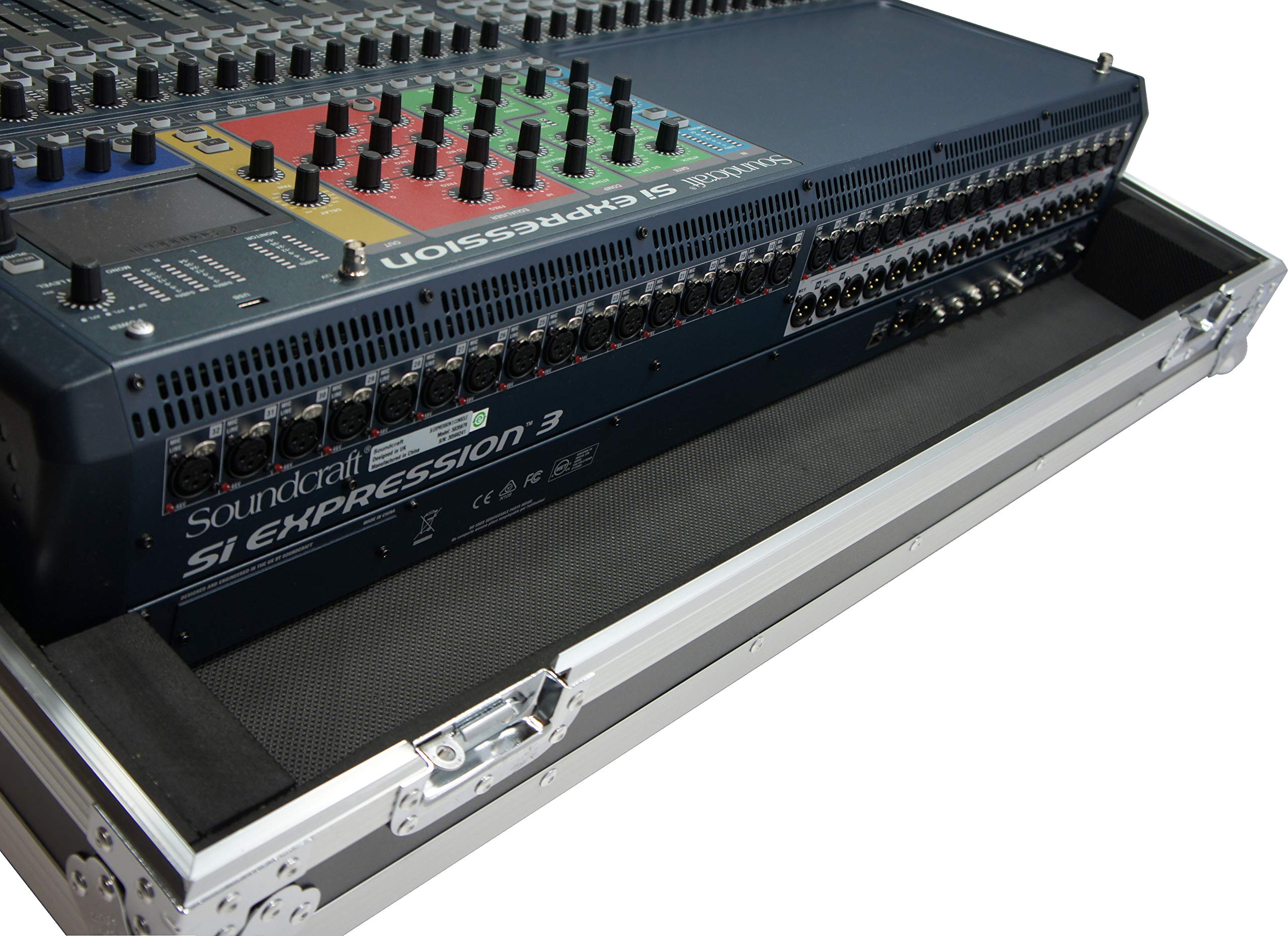 Harmony Audio HCSIEX 3 Flight Transport Road Case Compatible with Soundcraft Si Expression 3 Mixer