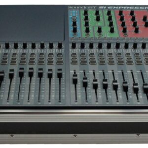 Harmony Audio HCSIEX 3 Flight Transport Road Case Compatible with Soundcraft Si Expression 3 Mixer