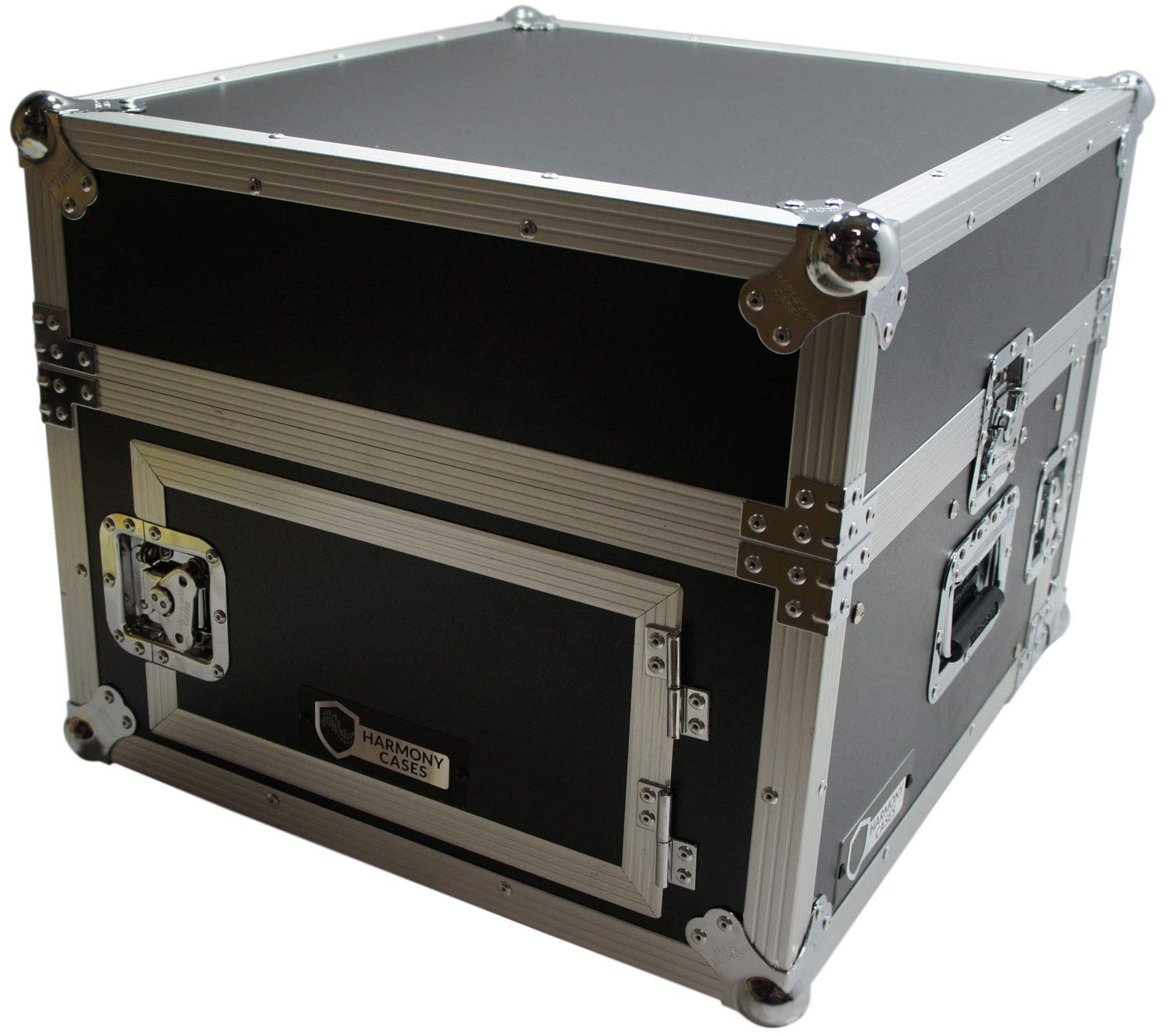 Harmony Audio Cases HCM4ULT DJ Laptop Glide 10U Slant Top 6U Vertical Rack Case New