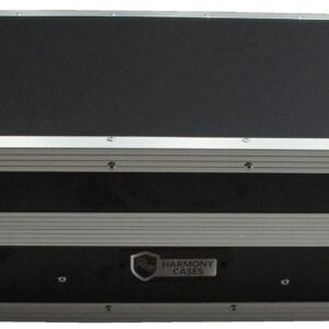 Harmony Audio HC2T1272WLT DJ Battle Coffin Compatible with (2) Rane 12 Turntables & Rane 72 Mixer - Case Only