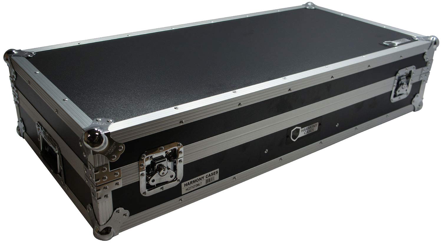 Harmony Audio HC2T1272WLT DJ Battle Coffin Compatible with (2) Rane 12 Turntables & Rane 72 Mixer - Case Only