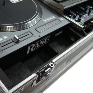 Harmony Audio HC2T1272WLT DJ Battle Coffin Compatible with (2) Rane 12 Turntables & Rane 72 Mixer - Case Only