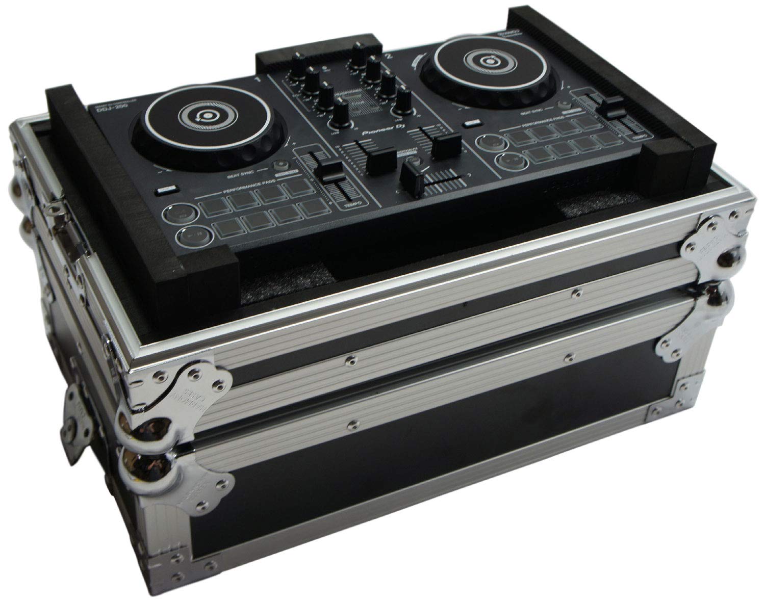 Harmony Audio HCDDJ200 Flight Glide Laptop Stand Tray DJ Custom Case Compatible with Pioneer DDJ-200