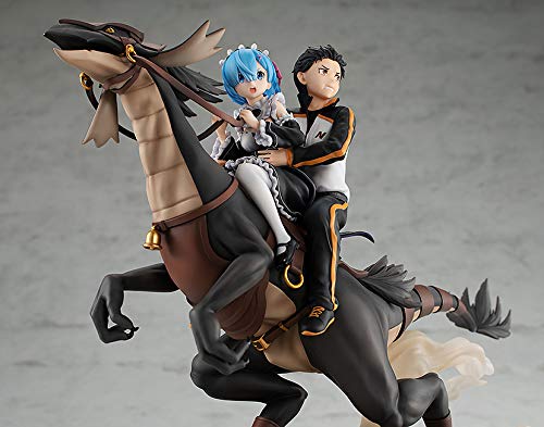 Kadokawa Re: Zero - Starting Life in Another World: Rem & Subaru (Attack On The White Whale Version) PVC Figure