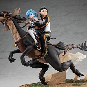 Kadokawa Re: Zero - Starting Life in Another World: Rem & Subaru (Attack On The White Whale Version) PVC Figure