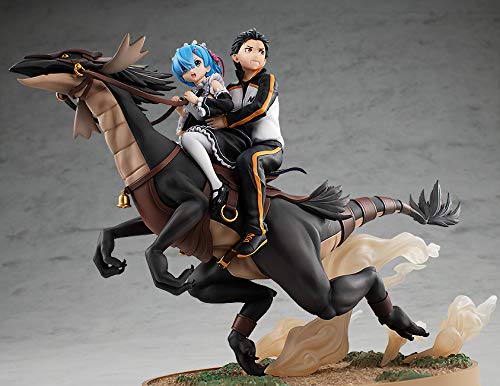 Kadokawa Re: Zero - Starting Life in Another World: Rem & Subaru (Attack On The White Whale Version) PVC Figure