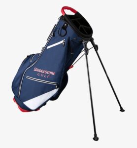 bridgestone golf lightweight stand bag-navy