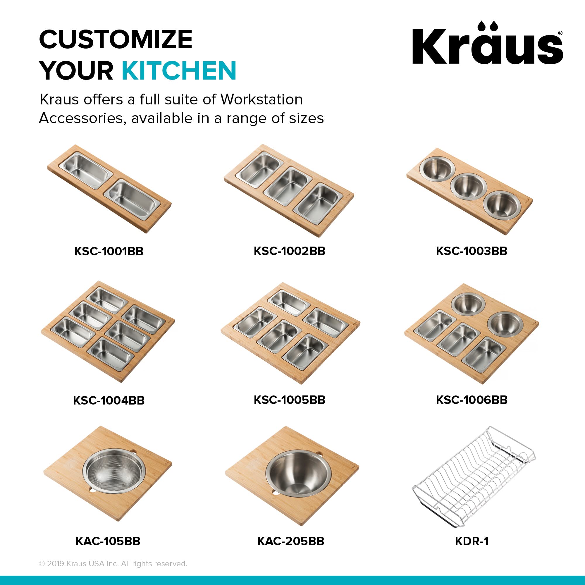 Kraus BAC-100 Kore Mixing, 2 Bowl