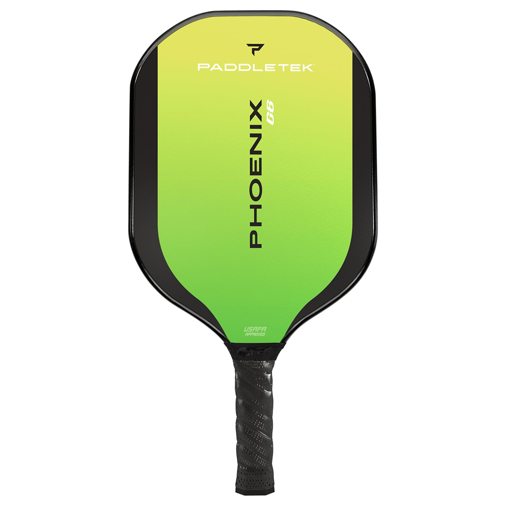 Paddletek Phoenix G6 Pickleball Paddle | Professional Pickleball Paddles with Honeycomb Core, Polycarbonate Surface, Graphite PolyCore & High Tack Performance Grip | USAPA Approved