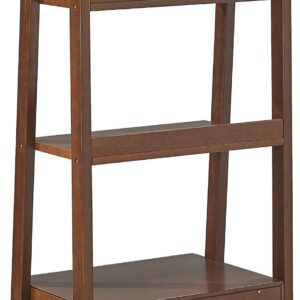 Crosley Furniture Landon Small Etagere Bookcase, Mahogany