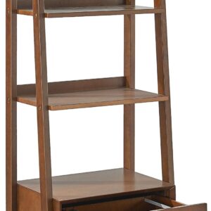 Crosley Furniture Landon Small Etagere Bookcase, Mahogany