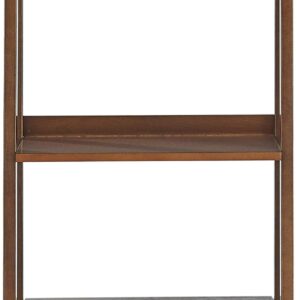 Crosley Furniture Landon Small Etagere Bookcase, Mahogany