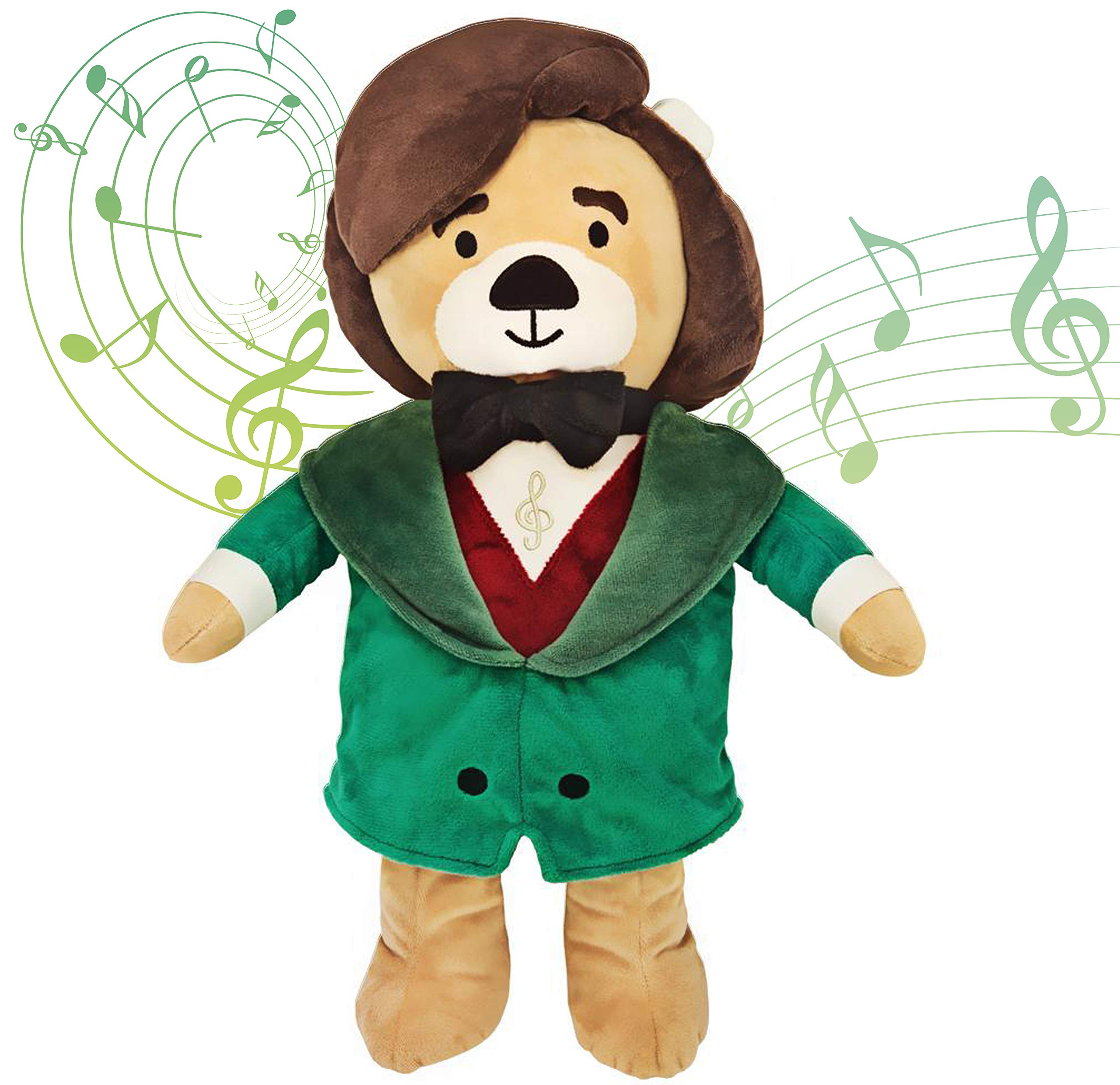 Vosego Chopin Virtuoso Bear, 40 mins Classical Music for Babies, Educational Toy for Infants Kids Adults