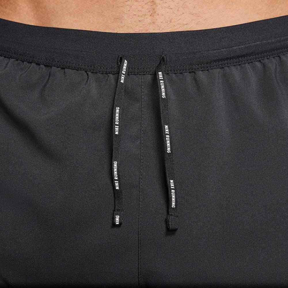 Nike Men's Flex Stride 5" 2-in-1 Running Shorts (Black/Black, LG 5)