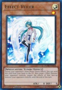 yu-gi-oh! - effect veiler - dude-en028 - ultra rare - 1st edition - duel devastator