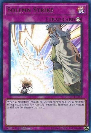 Yu-Gi-Oh! - Solemn Strike - DUDE-EN055 - Ultra Rare - 1st Edition - Duel Devastator