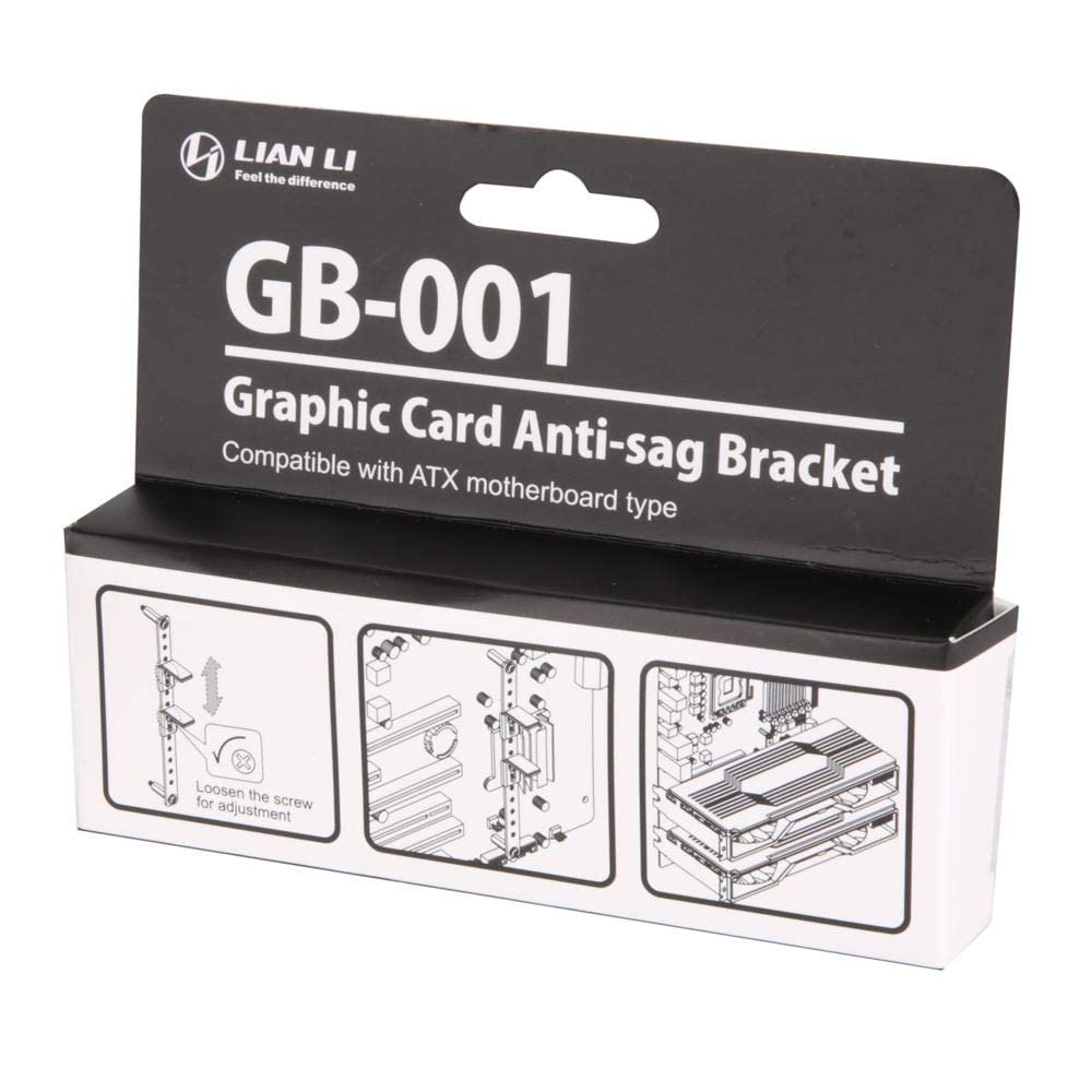 Lian Li GB 001 Graphic cardnhalterung Black