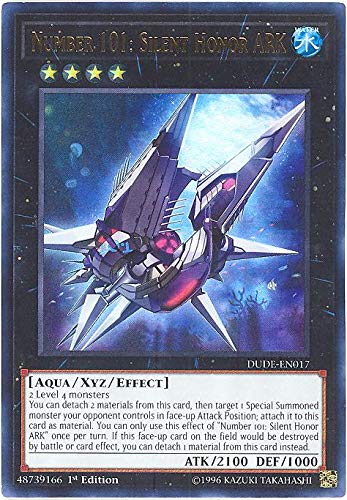 Yu-Gi-Oh! - Number 101: Silent Honor ARK - DUDE-EN017 - Ultra Rare - 1st Edition - Duel Devastator