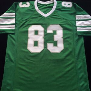 Vince Papale Signed Autographed Green Football Jersey with JSA COA - Size XL - Philadelphia Great