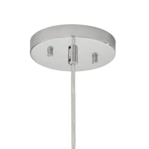 Home Decorators Collection 40-Watt Equivalence Chrome Integrated LED Mini Pendant