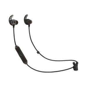 jbl under armour sport react wireless in-ear headphones - black