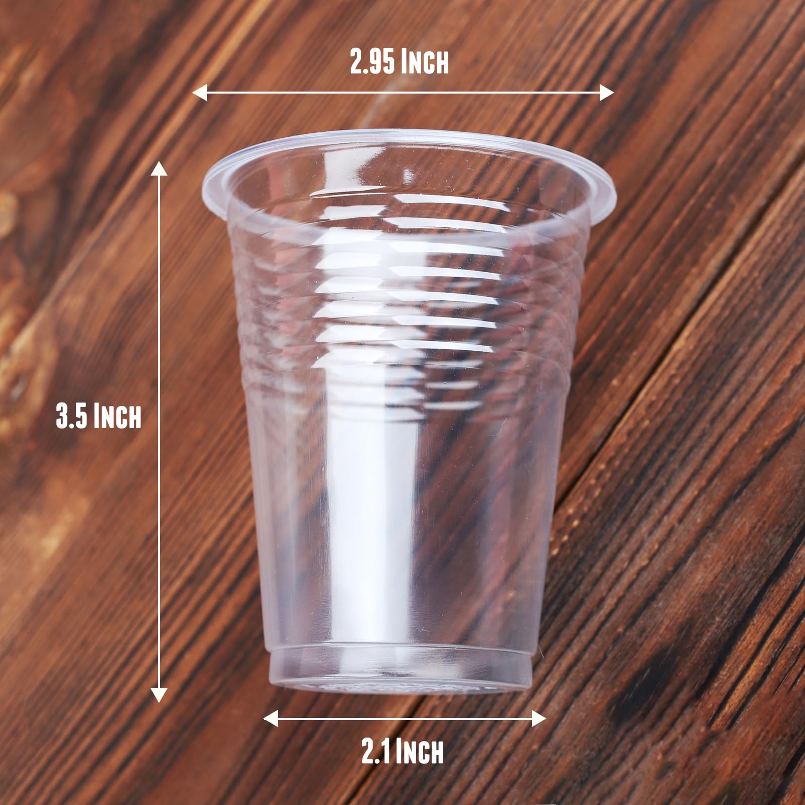 Plastic Cups, 100 Pack 8 Oz Clear Plastic Cups, Clear Plastic Cups 8 Oz Clear Cups, 8 Oz Clear Cups Plastic Cups Clear Plastic Cups Plastic Cups, Disposable Clear Plastic Cups Water Cups Plastic Cups