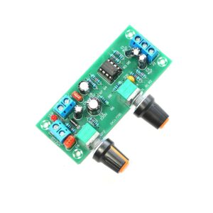 comimark 1pcs dc 12v-24v low-pass filter ne5532 subwoofer process pre-amplifier preamp board