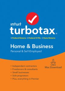 [old version] turbotax home & business + state 2019 tax software [mac download]