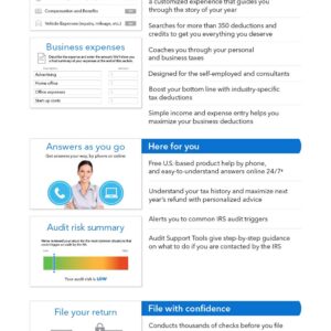 [Old Version] TurboTax Home & Business + State 2019 Tax Software [Mac Download]