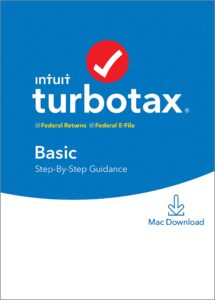 [old version] turbotax basic 2019 tax software [mac download]