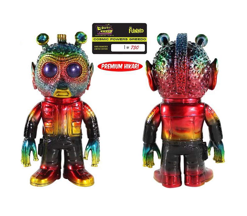 Star Wars Cosmic Powers Greedo Limited Edition 750 Premium Hikari Japanese Vinyl by Funko