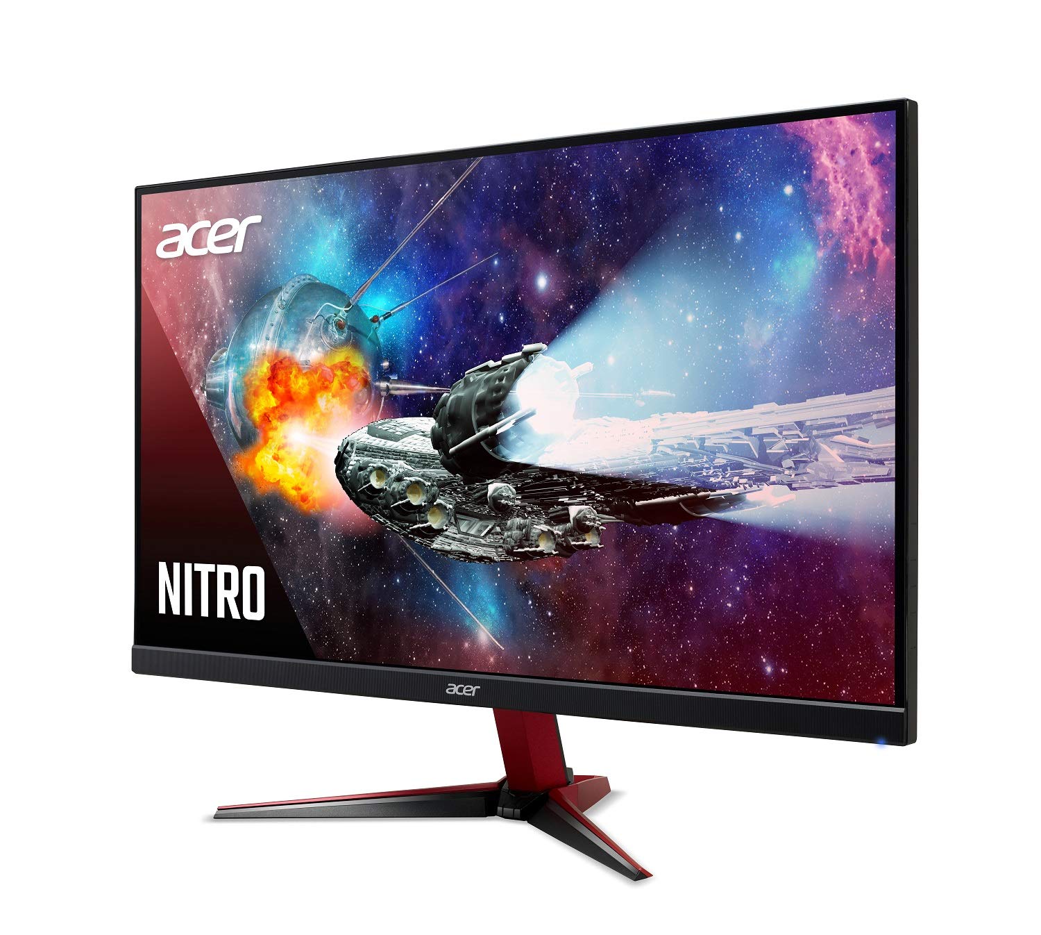 Acer Nitro VG272 Xbmiipx 27" Full HD (1920 x 1080) IPS AMD Radeon FreeSync and G-SYNC Compatible Gaming Monitor, 240Hz, Up to 0.1ms Response Time, (1 Display & 2 HDMI 2.0 Ports), Black