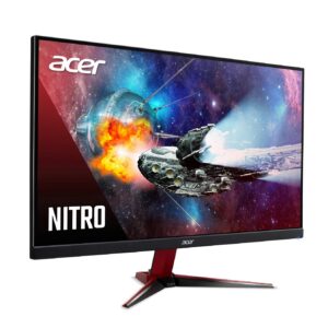 Acer Nitro VG272 Xbmiipx 27" Full HD (1920 x 1080) IPS AMD Radeon FreeSync and G-SYNC Compatible Gaming Monitor, 240Hz, Up to 0.1ms Response Time, (1 Display & 2 HDMI 2.0 Ports), Black