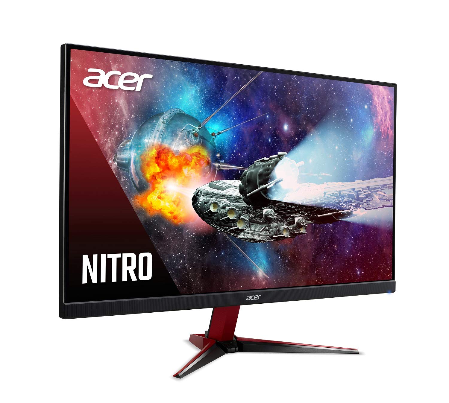 Acer Nitro VG272 Xbmiipx 27" Full HD (1920 x 1080) IPS AMD Radeon FreeSync and G-SYNC Compatible Gaming Monitor, 240Hz, Up to 0.1ms Response Time, (1 Display & 2 HDMI 2.0 Ports), Black