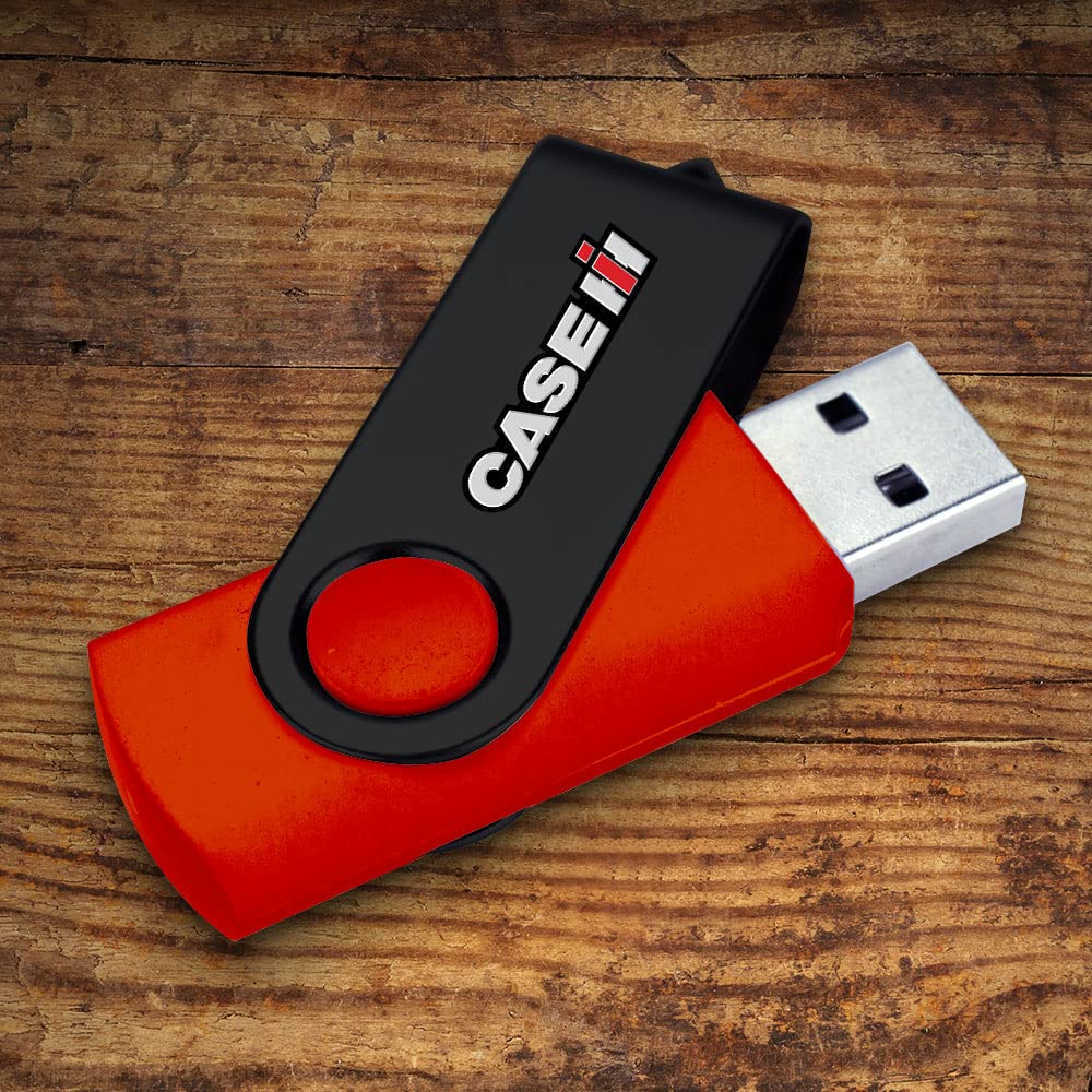 128MB Custom USB Flash Drives Personalized with Your Logo - for Promotional Use - Swivel - Black Body/Silver Clip - 50 Pack